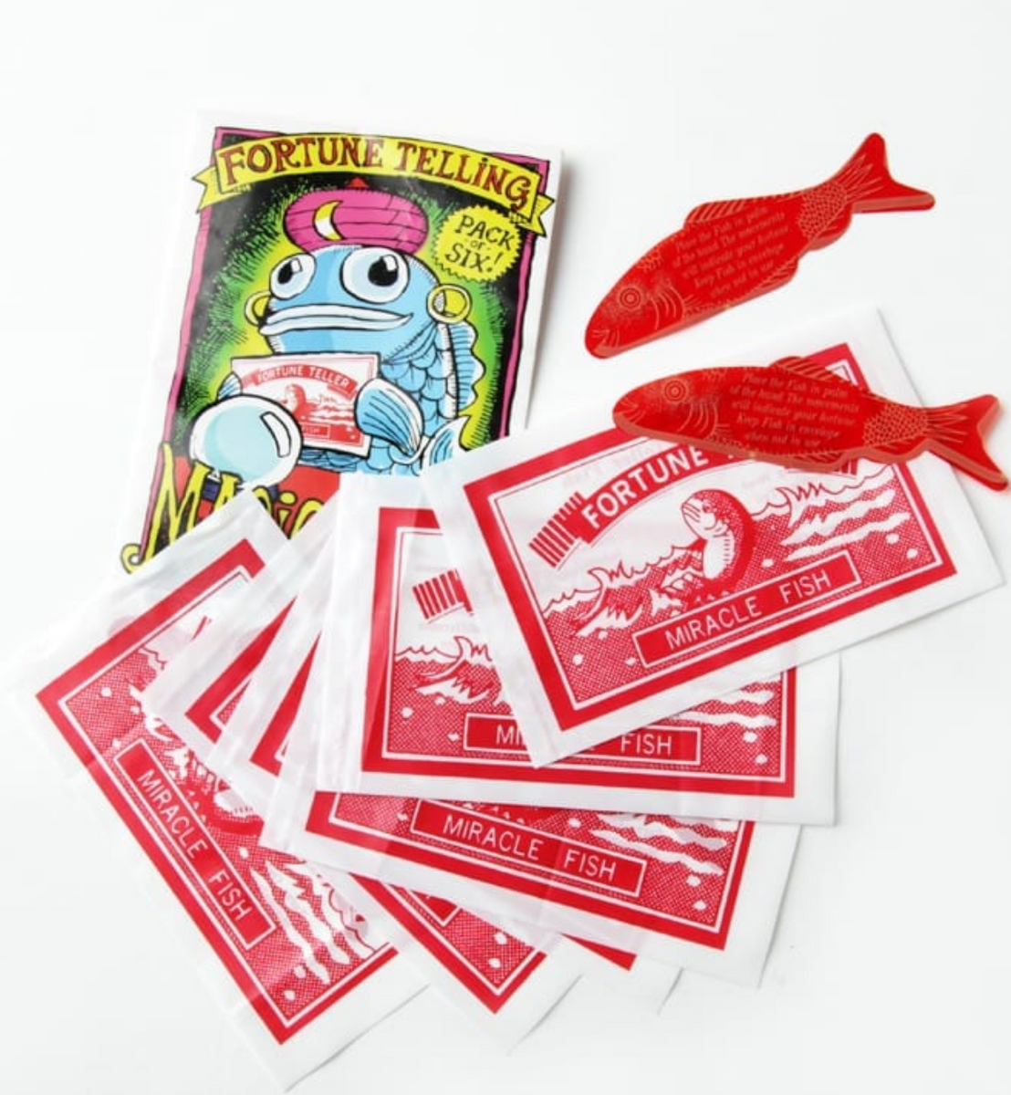 Fortune Telling Fish (set of six) – EvanEraTV Laugh@Life Shop