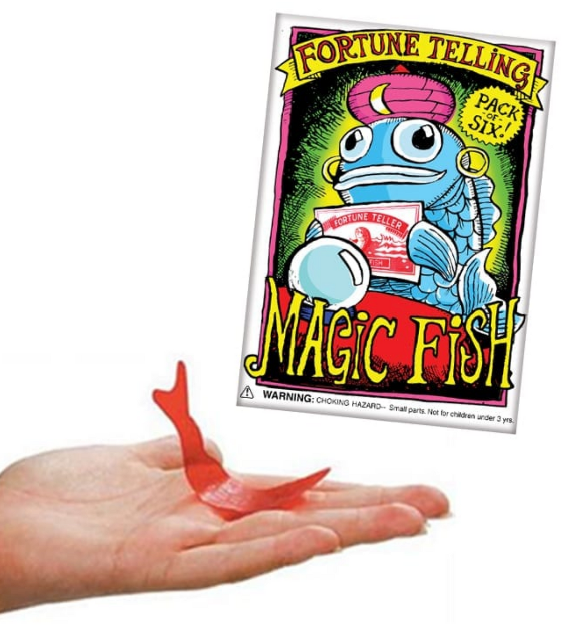 Fortune Telling Fish (set of six) – EvanEraTV Laugh@Life Shop